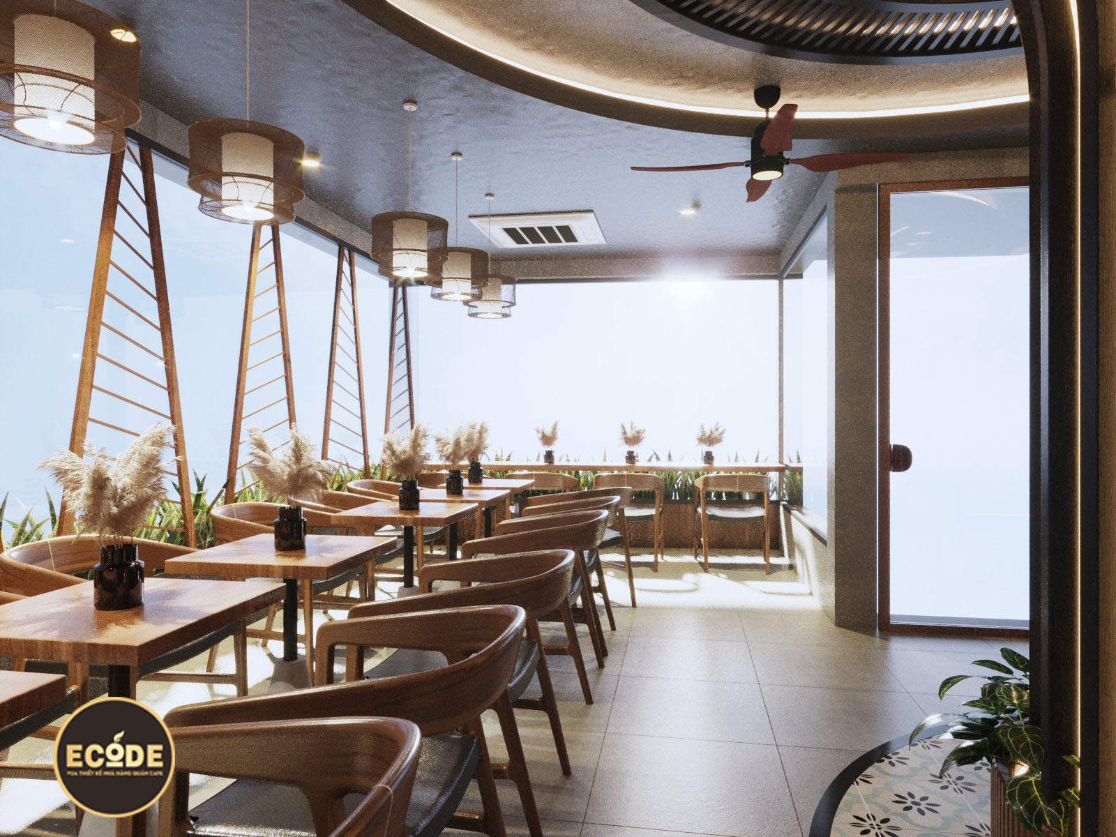 THIẾT KẾ quán cafe MAI COFFEE - HUẾ - VUA THIẾT KẾ NHÀ HÀNG QUÁN CAFE