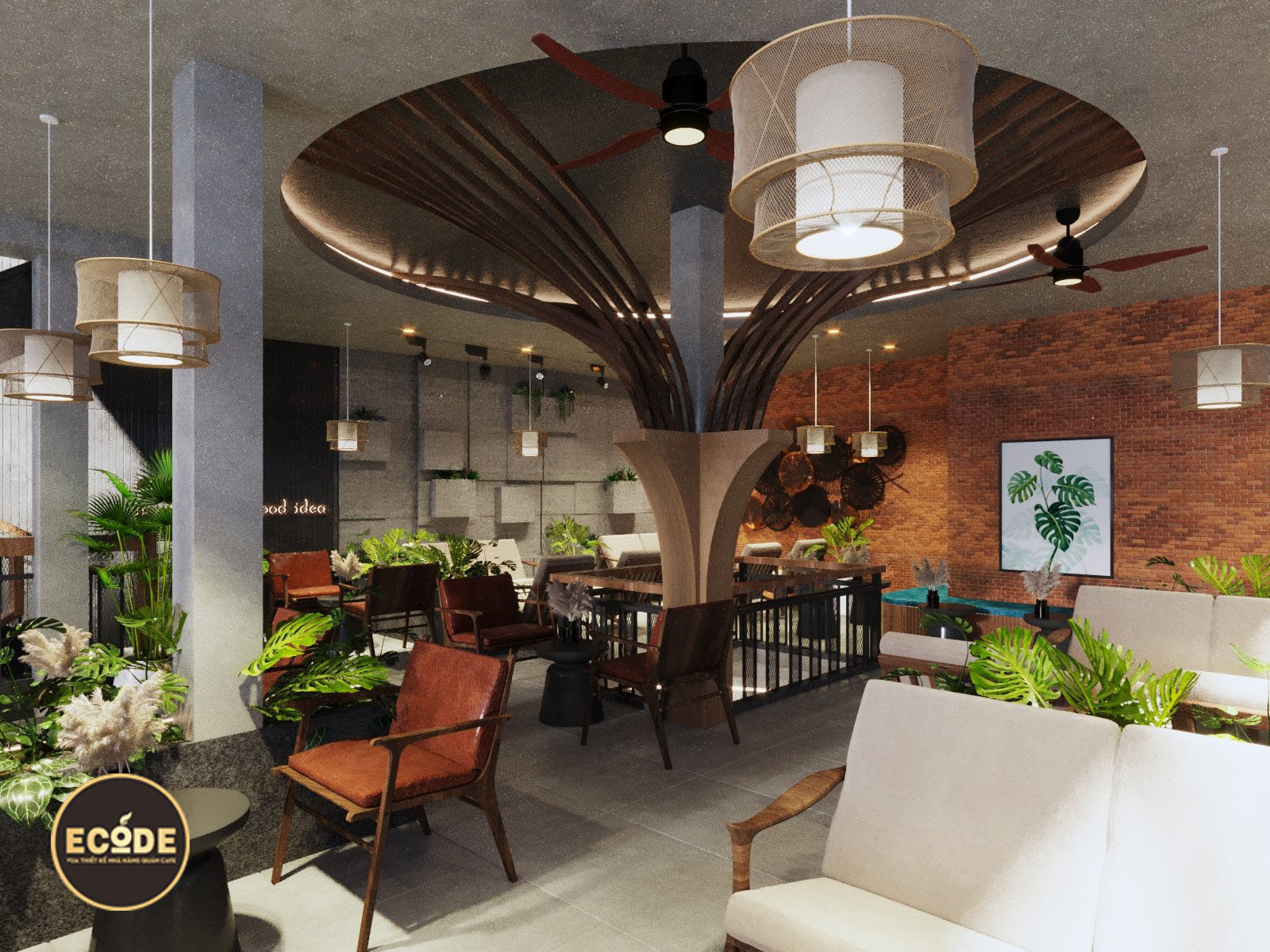 THIẾT KẾ quán cafe MAI COFFEE - HUẾ - VUA THIẾT KẾ NHÀ HÀNG QUÁN CAFE