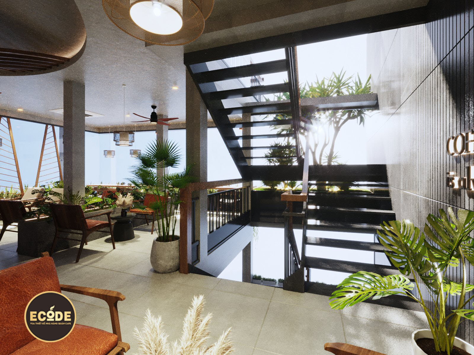 THIẾT KẾ quán cafe MAI COFFEE - HUẾ - VUA THIẾT KẾ NHÀ HÀNG QUÁN CAFE